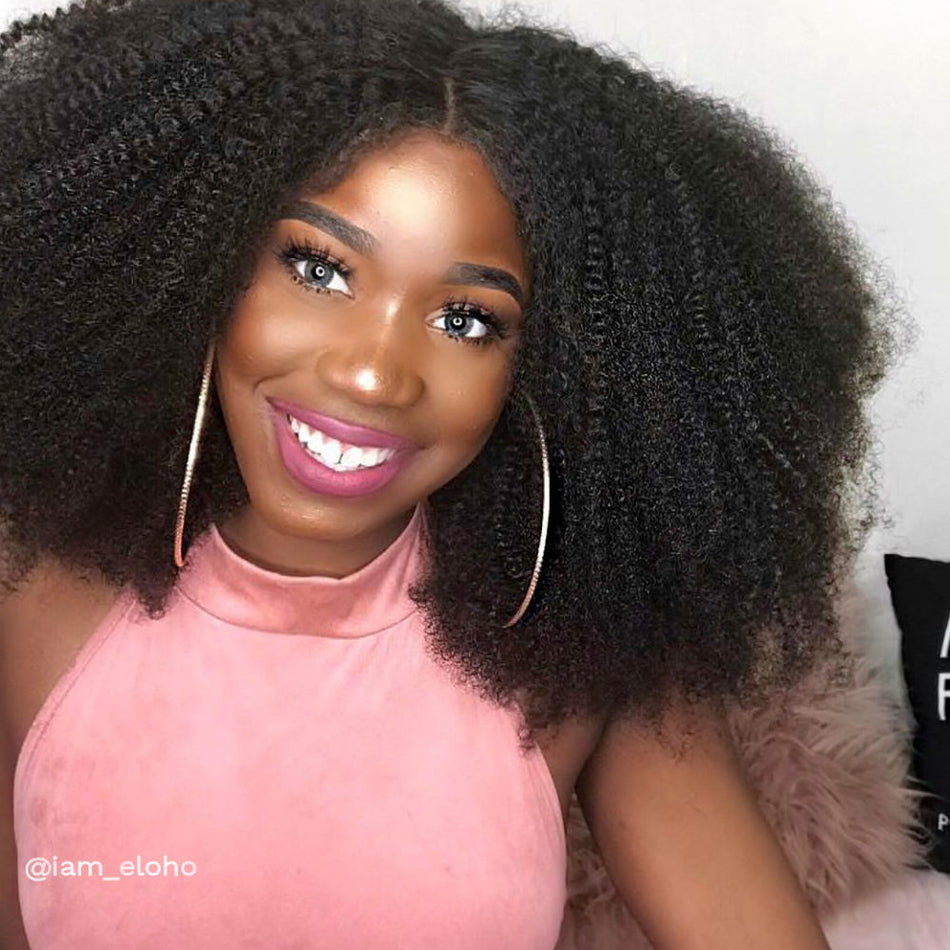 Fro Natural™- Afro Kinky Curly 4c Hair Weave for Black Women | PS Hair ...